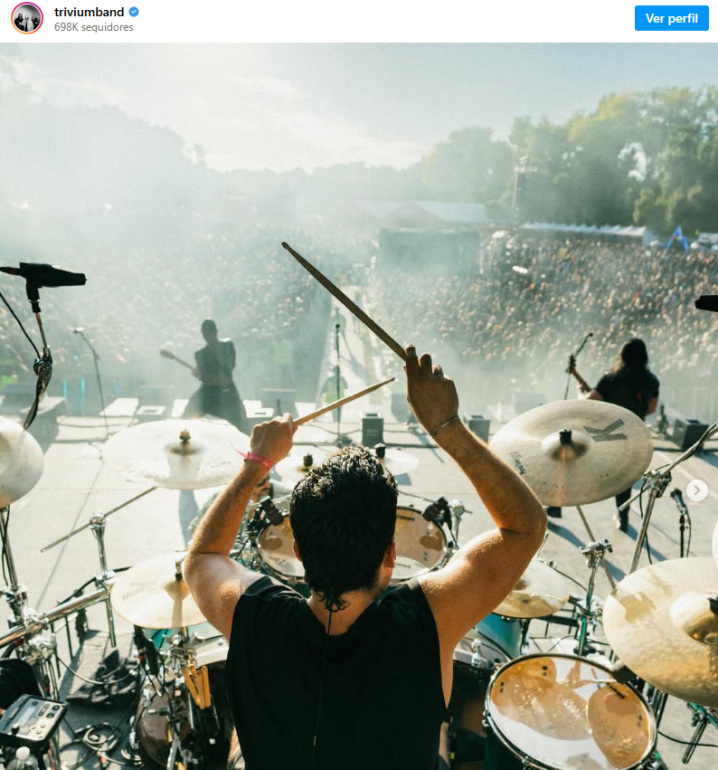 TRIVIUM anuncia Alex Rudinger (WHITECHAPEL) - Subterráneo Americal